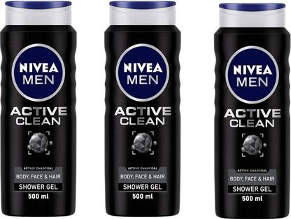 NIVEA Active Clean Charcoal Men: Buy NIVEA Active Clean Charcoal Men at ...