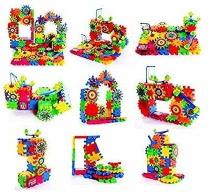 TILLU TIM TIM TOYS miracle bricks 101 piece interlocking learning ...