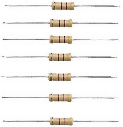 TechInfo 30 pcs 150k ohm 2W RESISTOR CARBON FILM RESISTOR Electronic ...