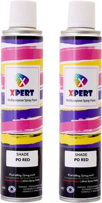 Xpert PO RED Spray Paint 440 ml Price in India - Buy Xpert PO RED Spray ...