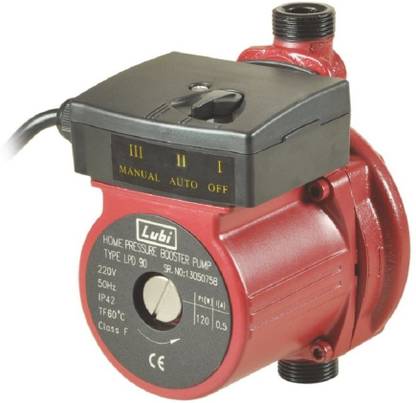 LUBI Inline pressure pump for geyser and washing machine Submersible ...
