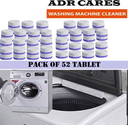ADR CARES WASHING MACHINE TANK CLEANING Tablet PACK 52 (20gm) = 1040gm ...