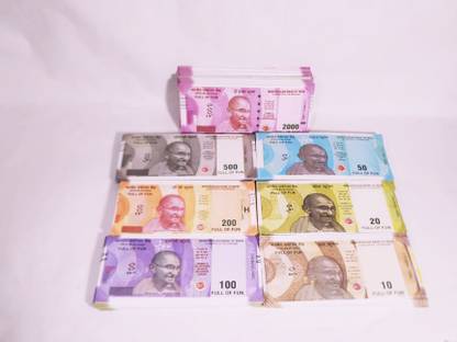 Brighty 20 notes each Dummy and fake currency notes for enjoying prank ...