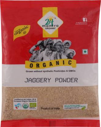 24 Mantra Organic Gur/Shakkar Powder Jaggery Price in India - Buy 24 ...