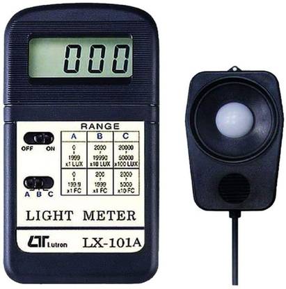 Lutron LX-101A lux meter Along With Calibration Certificate Light Meter Price in India - Buy ...