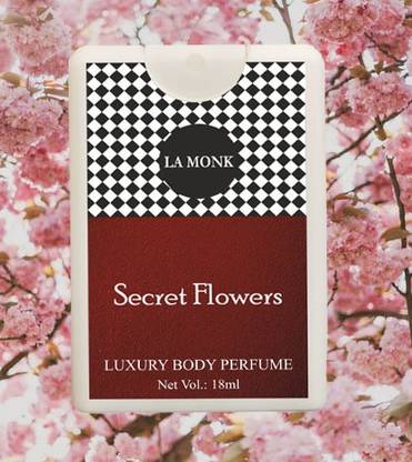 Buy LA MONK SECRET FLOWER LUXURY BODY POCKET PERFUME Perfume - 18 ml ...