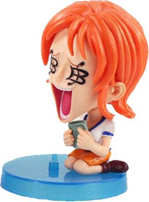 PLA Giftmart Cat Burglar Nami One Piece Mini Action Figures Straw Hat ...