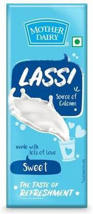MOTHER DAIRY Source of Calcium Sweet Lassi Price in India - Buy MOTHER ...