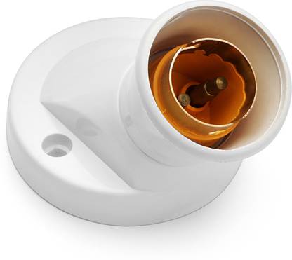 Antex Palm Angle Batten/Bulb Holder Brass, Plastic Light Socket Price ...