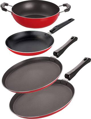 NIRLON Non-Stick Coated Cookware Set Price in India - Buy NIRLON Non ...