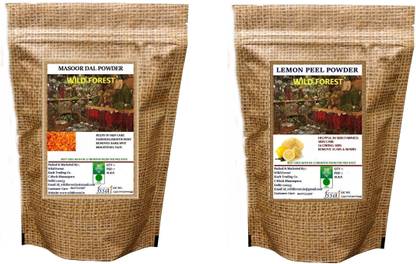 WILD FOREST MASOOR DAL POWDER & LEMON PEEL POWDER ( 100 GM EACH ...