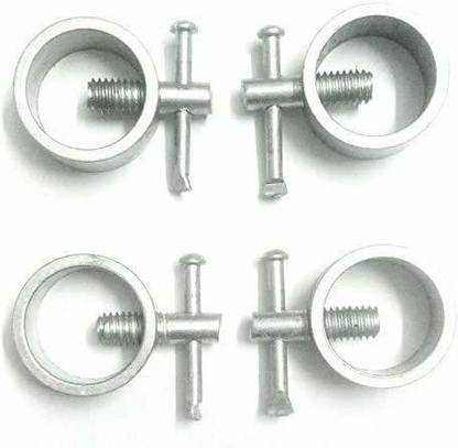 HACKERX Gym Bar Rod Locks Dumbbell Rod Locks (Pack of 4) Weight Lifting ...