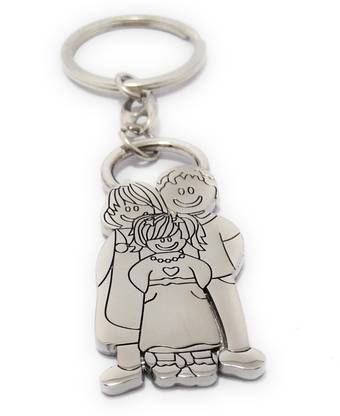 Key Era Family Mom Dad Daughter Key Chain Price in India - Buy Key Era ...