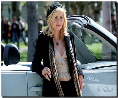 SKY DOT blondes women elisha cuthbert cars actress the girl next door ...