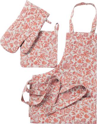 Fabindia Pink Cotton Kitchen Linen Set - Buy Fabindia Pink Cotton ...