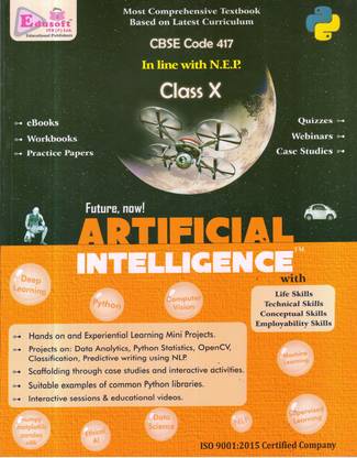 CBSE CODE 417 ARTIFICIAL INTELLIGENCE -X: Buy CBSE CODE 417 ARTIFICIAL ...