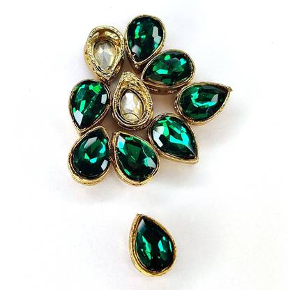 Mahabal Creations Kundan Stones for Craft, Embroidery and Jewellery ...