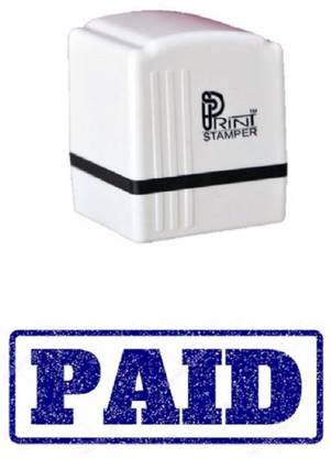 PRINT Paid Self Ink Stamps Self/ Pre Ink Stamps Price in India - Buy ...