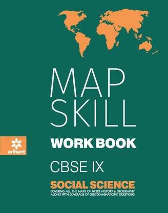 Map Skill Workbook Social Science Class 9th: Buy Map Skill Workbook ...