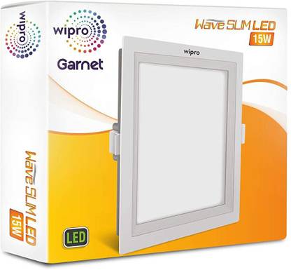 WIPRO GARNET 20 W WAVE SLIM PANEL LIGHT (COOL DAY) Ceiling Lamp Price ...