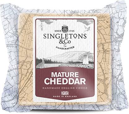 Singletons & Co Mature White Cheddar Cheese 200 g Price in India - Buy ...
