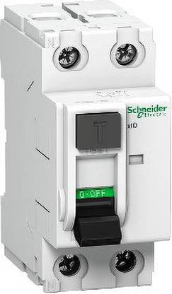 Schneider MCB RCCB 63A DP 100mA ACTI9 A9N16209 MCB Price in India - Buy ...