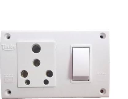 FabTrends 3-pin Power Socket with switch 16 A Three Pin Socket Price in ...