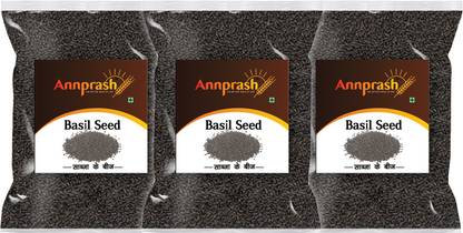 ANNPRASH Premium Quality Sabja seed ( Basil seed) -1kg ( Pack of 3 ...