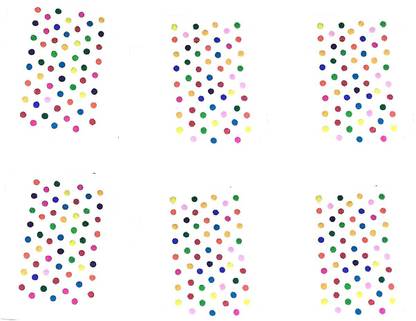 A1 Fashion Bindi Indian Style Medium Size Rare Collection Multi Colored ...