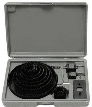 Easy Bull Tool Cut 16 In 1 Metal Alloys Wood Hole Saw Cutting Set Kit ...