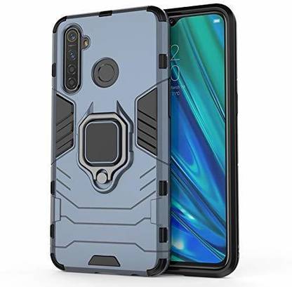 MobileMantra Back Cover for Realme 5 Pro D5 Shockproof Hybrid Armor ...