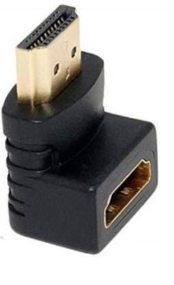 Sadow Gold Plated Adapter 90 Degree HDMI Male to Female Converter ...