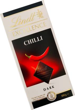 LINDT Excellence Chilli Dark Chocolate 100 g Bars Price in India - Buy ...