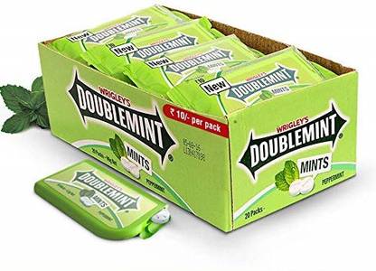 Wringley's Doublemint Peppermint Flavour Mints Chewing Gum Price in India - Buy Wringley's ...