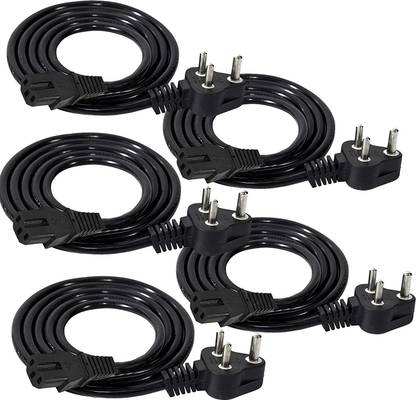 Easy Electronics Power Cord 1.25 m 3 Pin Computer Power Cable for ...