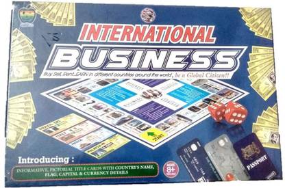 Gift Collection International Business Board Game With Playing Board ...