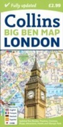 London Big Ben Map: Buy London Big Ben Map by Collins Maps at Low Price ...