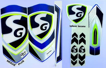 SG NP SG NEXUS PLUS CRICKET BAT STICKER Bat Sticker - Buy SG NP SG ...