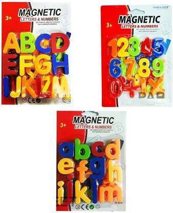 SE Magnetic Combo of Capital,Small Letters & Numeric Number for ...