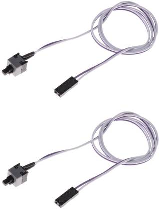 XBOLT Power Cord 0.5 m PC Power Switch Cable PC On-Off Push Button ATX ...