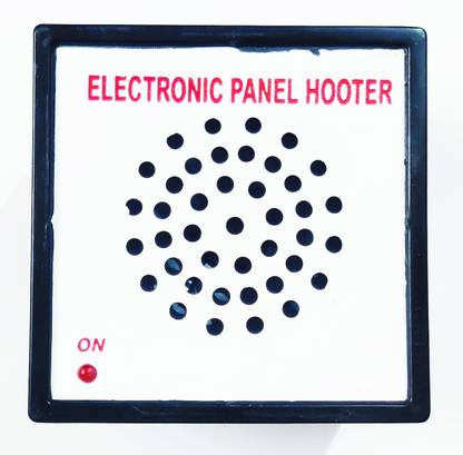 DeHMY Electronic Panel Hooter Sound Range 110 Meter (Multi Tone with ...
