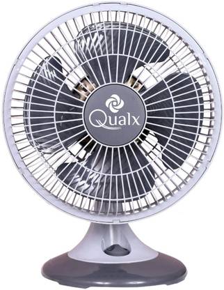 QUALX ESTEEM 300mm High Speed 300 mm Silent Operation 4 Blade Table Fan ...