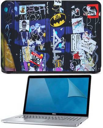 splendid STICKER 2 IN 1 LAPTOP PRINTED STICKER PACK WITH SCREEN GUARD ...