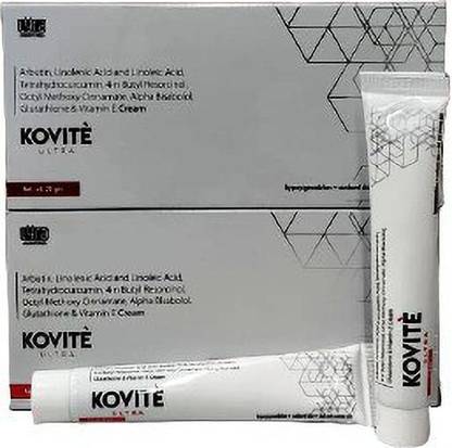 KOVITE ULTRA GLUTATHION & VITA-E PACK OF [2X20GM] CREAM - Price in ...