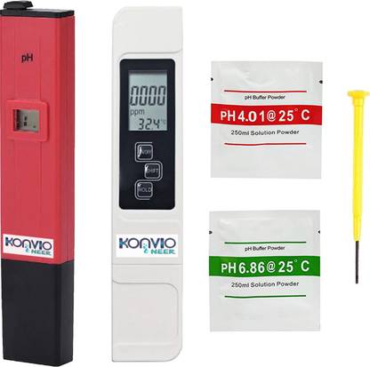 konvio neer pH Meter and TDS EC Meter Digital TDS Meter Price in India ...