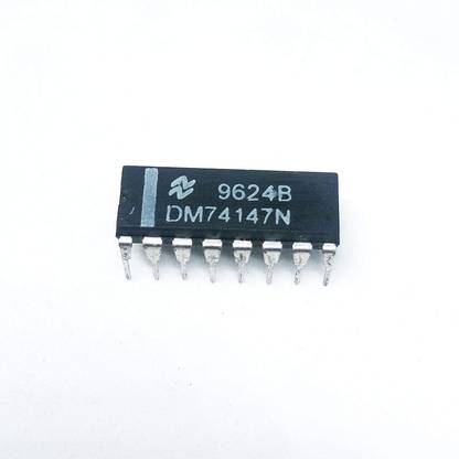 Ihc 74147 / DM74147N Decimal to BCD Priority Encoder DIP-16 IC ( PACK ...
