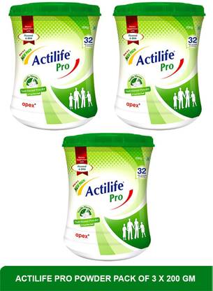 Actilife Pro Powder (Vanilla Flavour) | Multivitamin Powder (Pack of 3 ...