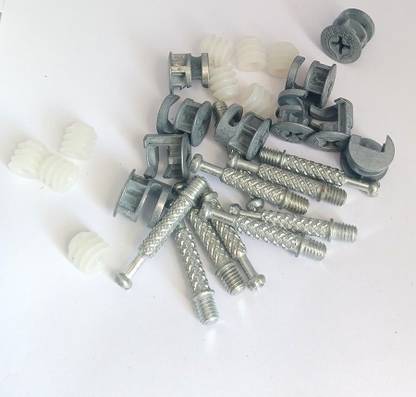 Hardware Nut & Bolt Set Furniture Connecting Screw Set (10 Pcs) 0011 ...