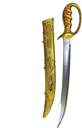Confidence Sword/Talwar with Scabbard Playing Toy for Kids Maces ...