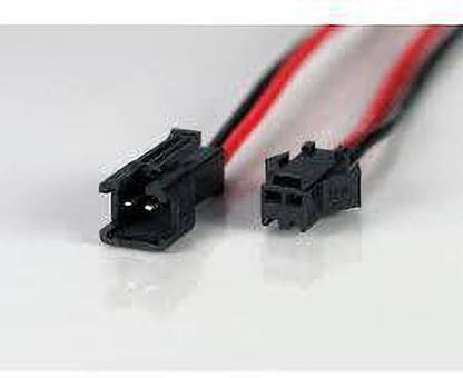 Shelfkey CONNECTOR 2 PIN MALE AND FEMALE SK-2-PIN-CONNECTOR-MALE+FEMALE ...